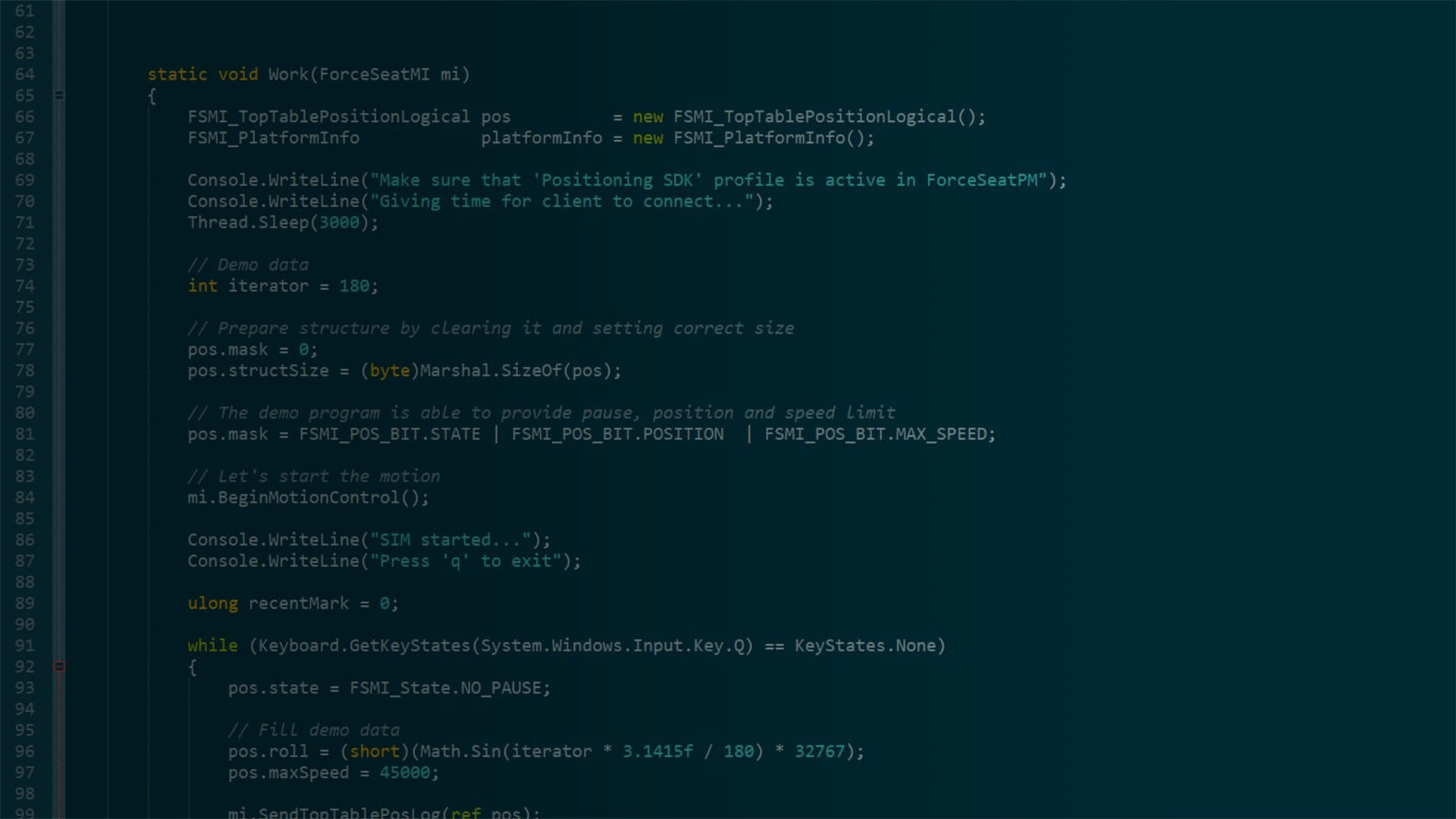 Software SDK - Qubic System Simulator